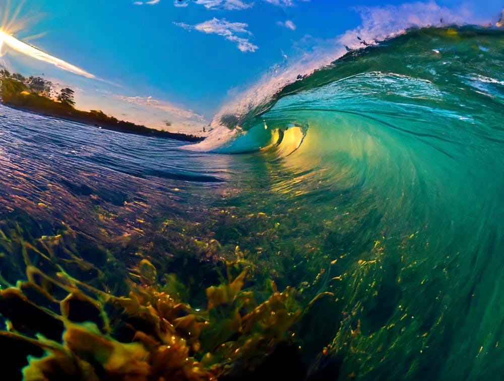 Surfer'S Eye View Art Print by Waveslyder – Fy!