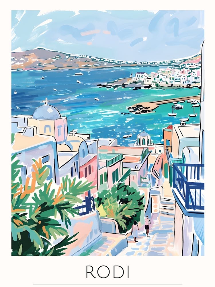 Rodi Greece Art Print by Art Boutique – Fy!