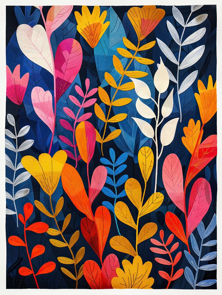 The Essence Of Space Matisse Style Art Print by Art-Syndicate – Fy!