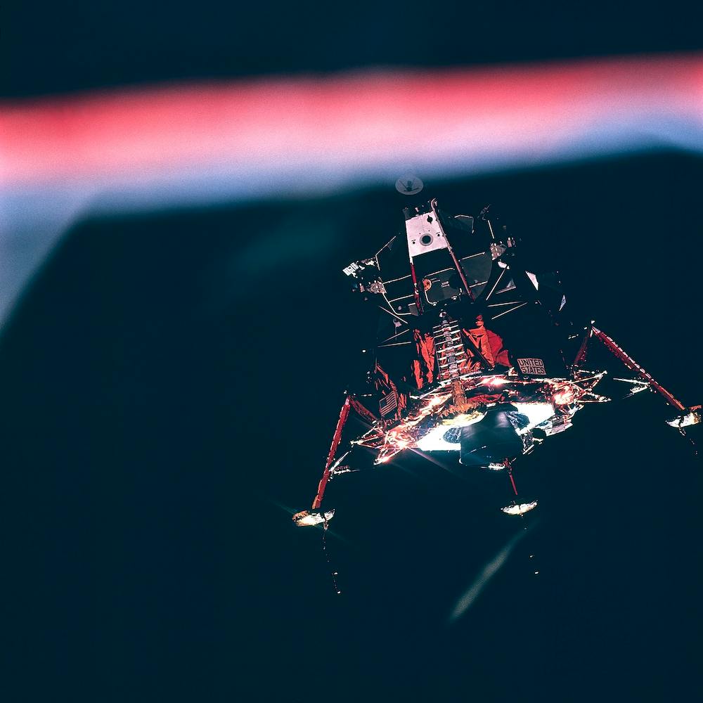 Onboard Apollo 11, Eagle Prior To Descent To The Moon Art Print by Fy ...