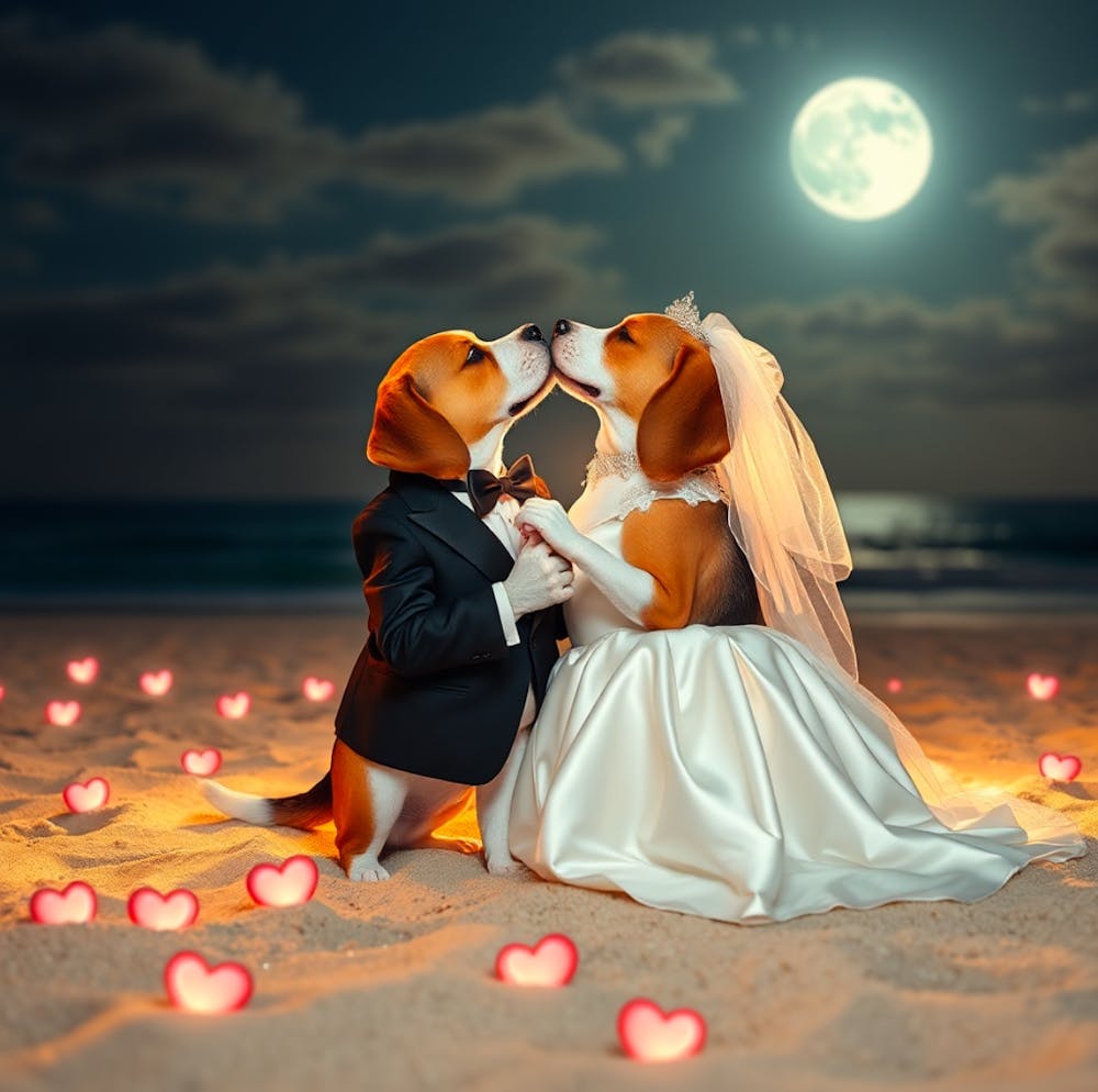 Beagle Wedding – Fy!