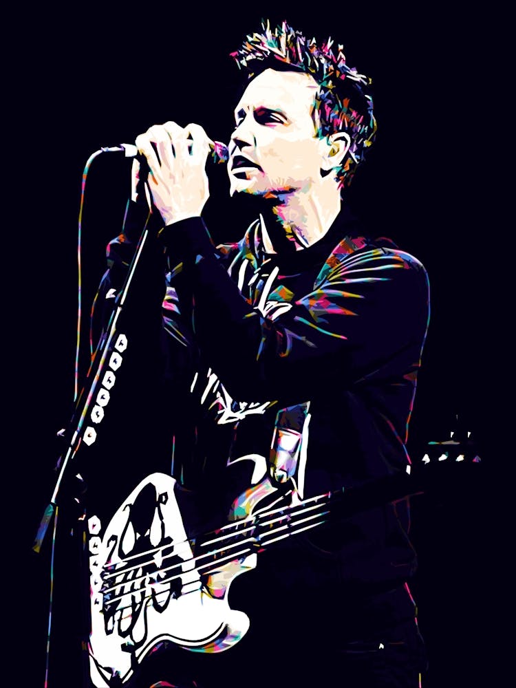 Blink 182 mark hoppus Art Print by music soul – Fy!