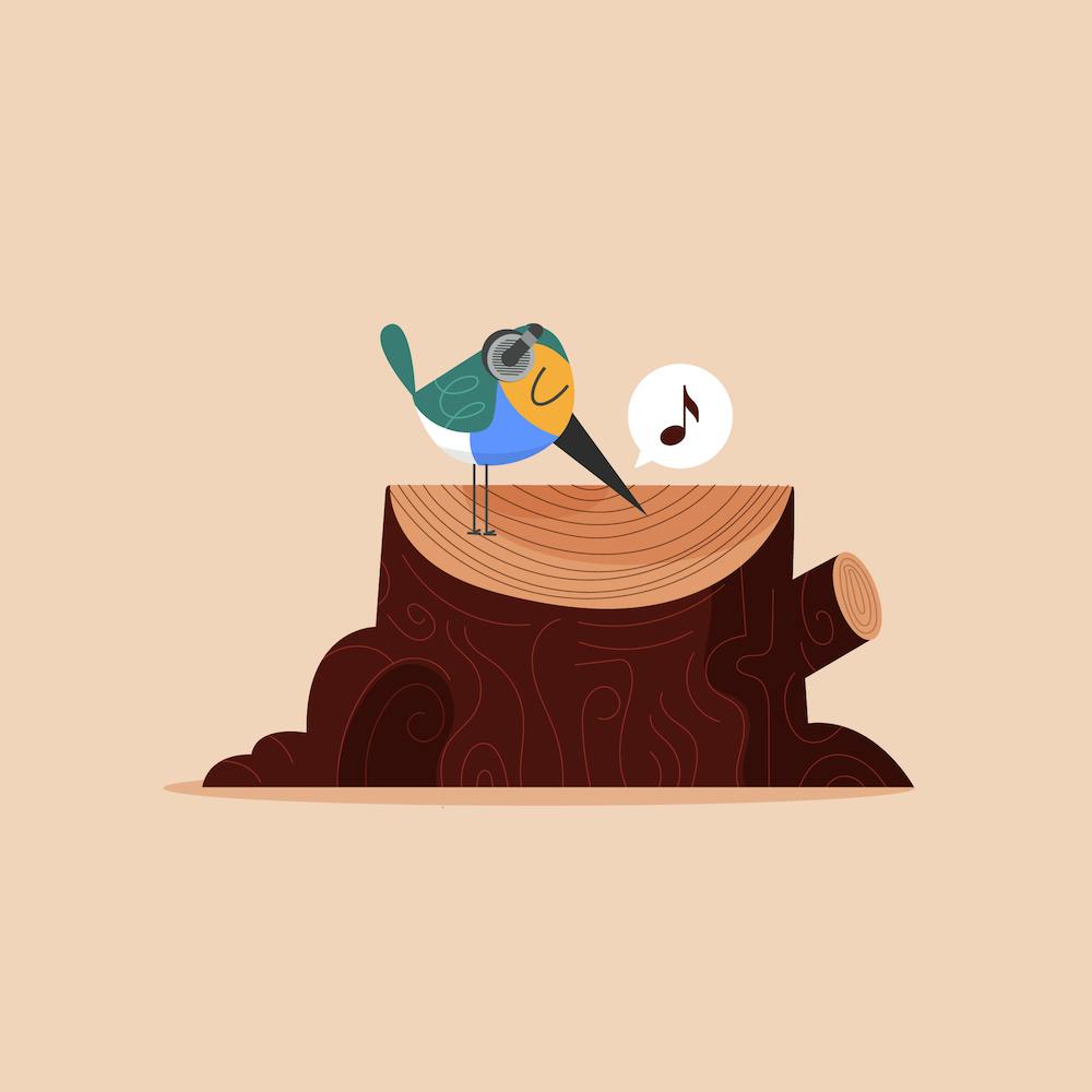 DJ Bird 2 Art Print by Rick Lop – Fy!