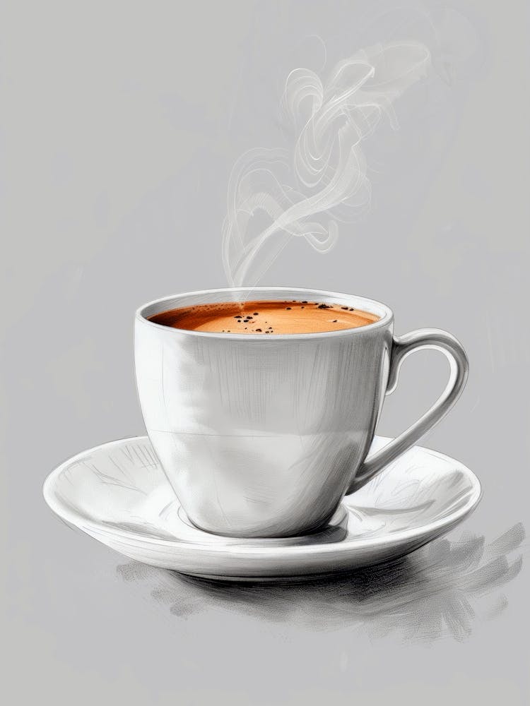 Coffee In A Cup expresso Art Print by JBJart Justyna Jaszke – Fy!