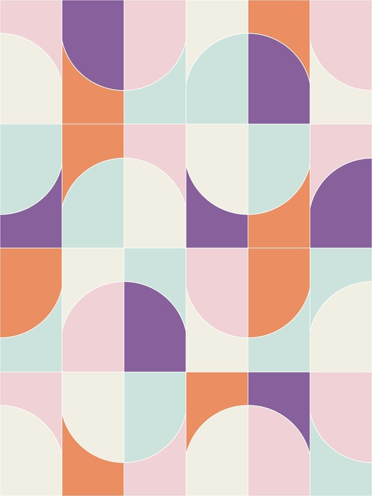 Bold Geo Tiles 06 Art Print by DesigndN – Fy!