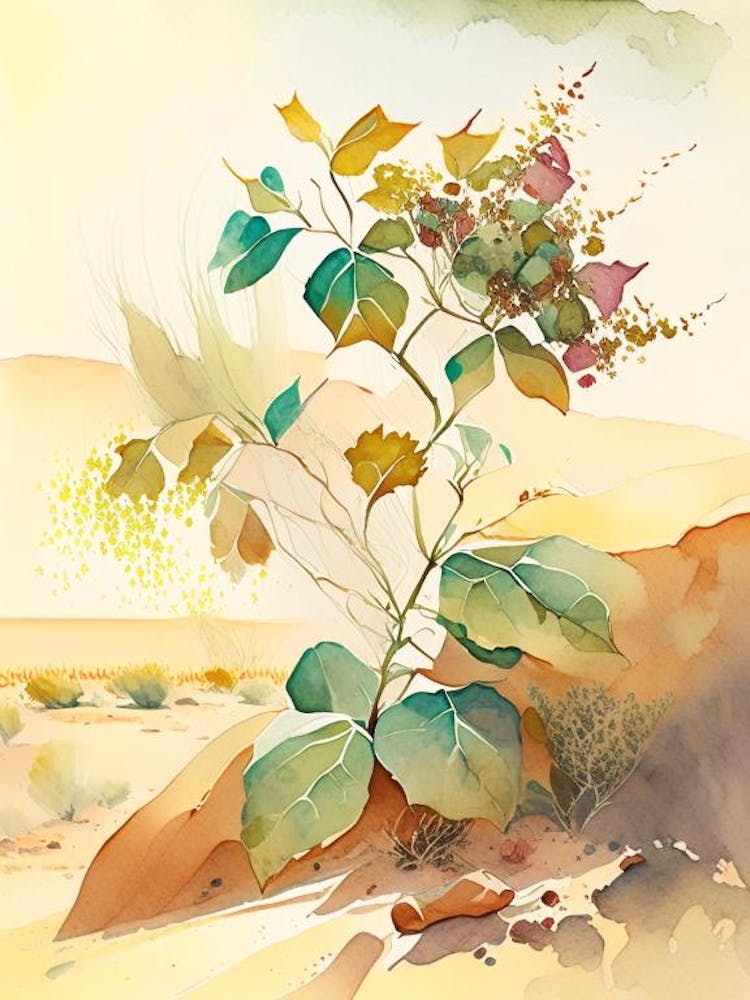 Poison Ivy In Desert Landscape Pop Art 8 Art Print by Leaf & Stem ...