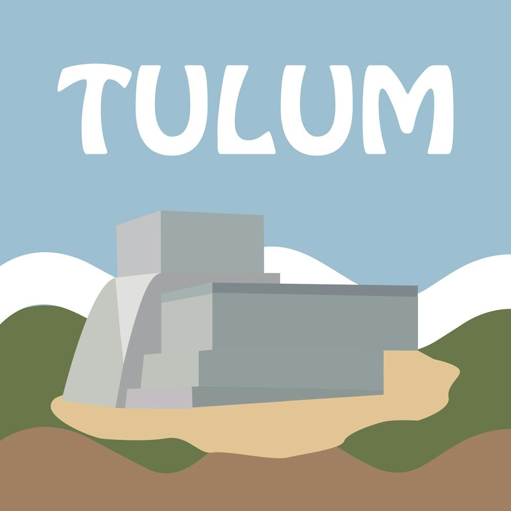 Tulum Bold Illustration Art Print by Blim and Blum – Fy!