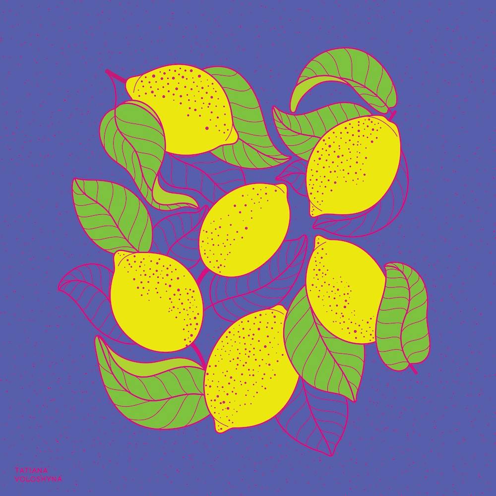 Juicy Lemons Square Art Print by Tatiana Voloshyna – Fy!