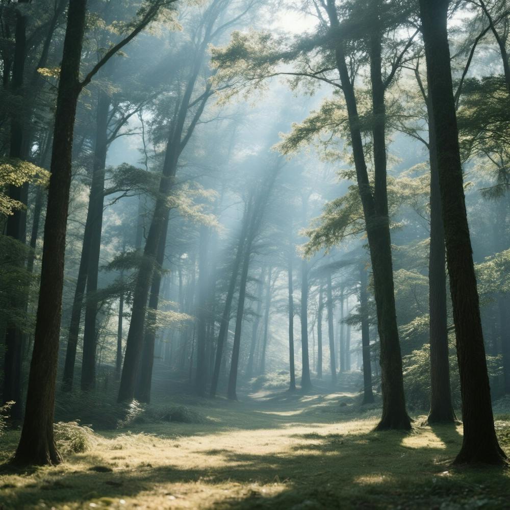 Jimeng 2025 05 15 801 Multi Layered Forest Depth In Shadow And Light22 ...