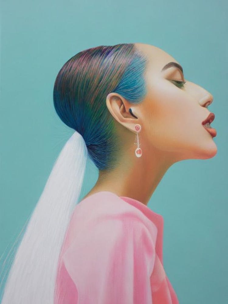 Benee Colourful Illustration Art Print by The Music Lab – Fy!