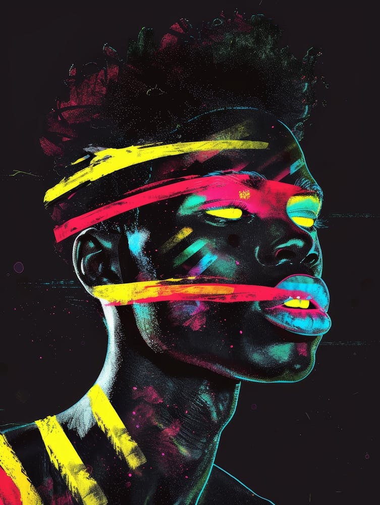 SuperHuman Art Print by Moving Clouds Art – Fy!
