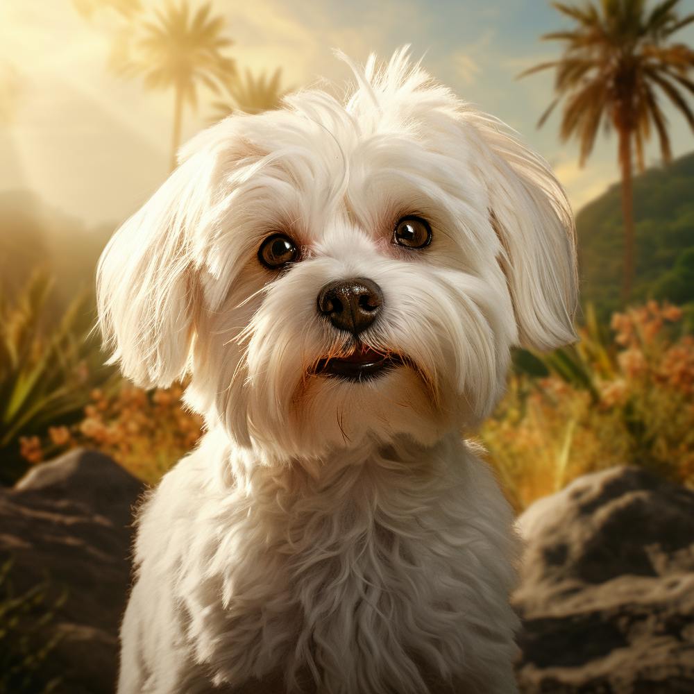 Maltese Art Print by David Arts – Fy!