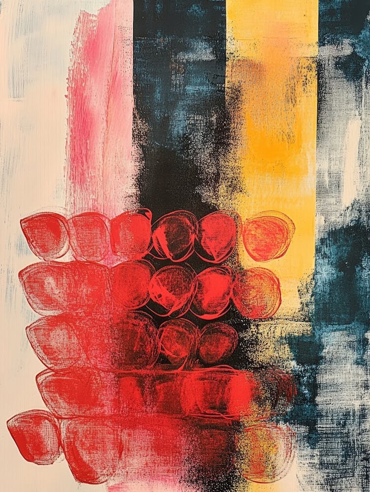 Abstract Painting Without Any Obvious Meaning Art Print by Dedicated ...