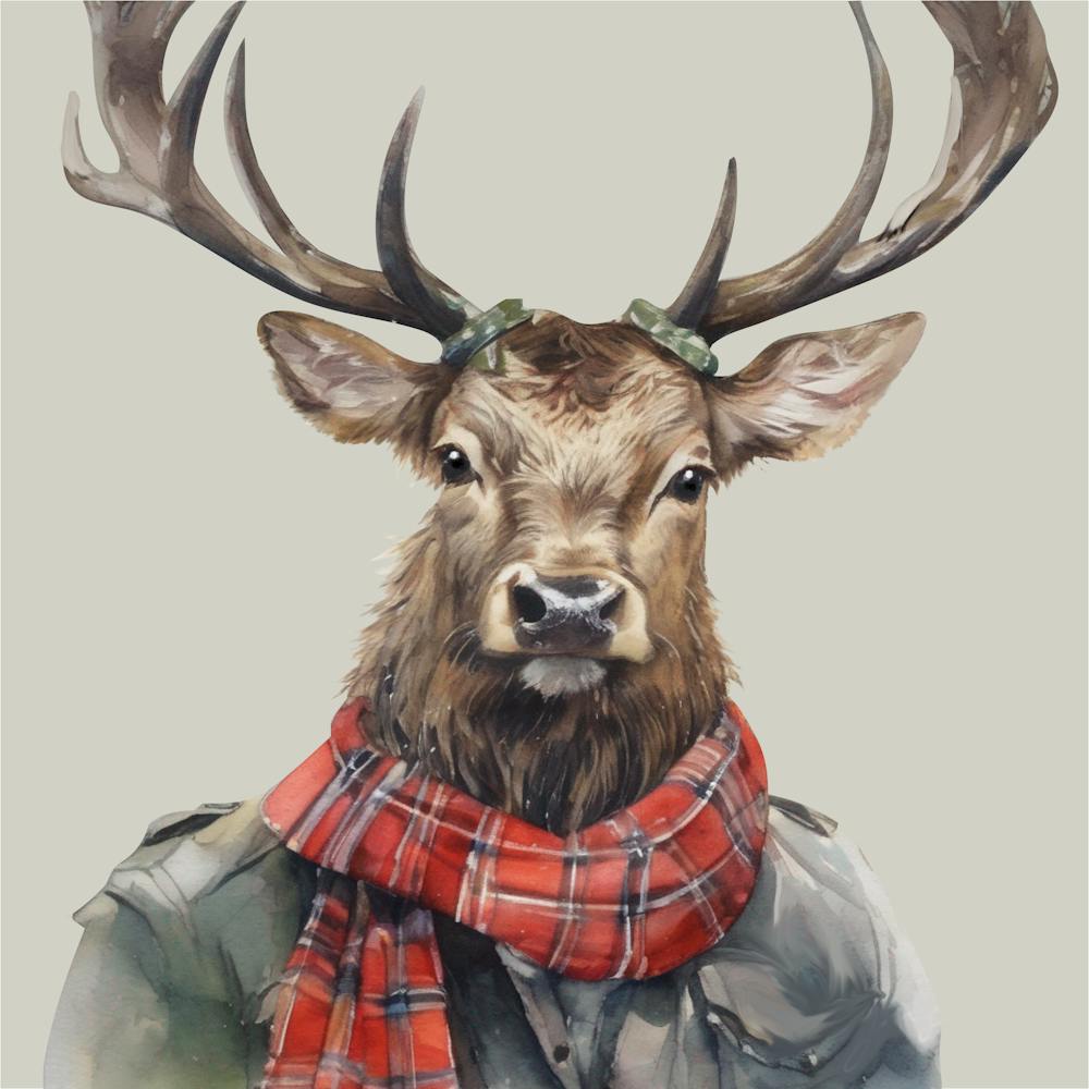 Watercolour Highland Cow Fergus Art Print by Designed By Lorna – Fy!