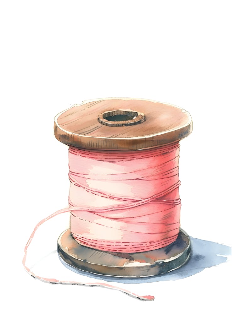 Spool Of Thread Art Print by Artistry Aloft – Fy!