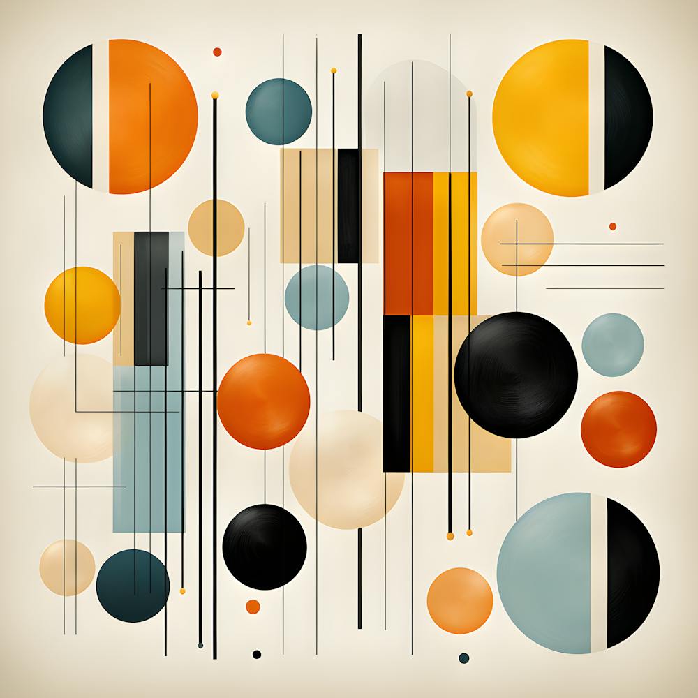 Serene Expressions Color And Form Art Print by Gutyz Designs – Fy!