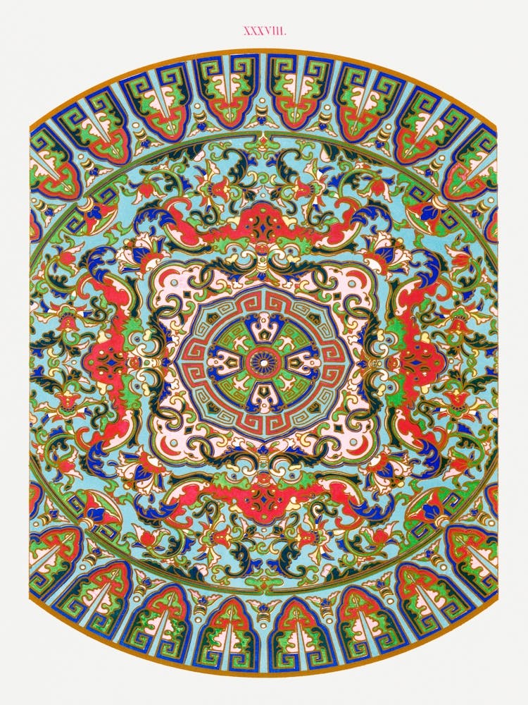 Chinese Mandala Art Print by botros zaki – Fy!