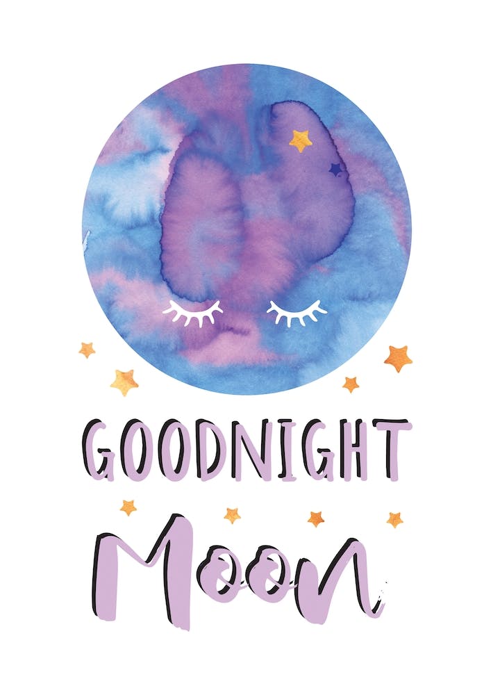 Goodnight Moon Art Print by Nestory UK – Fy!